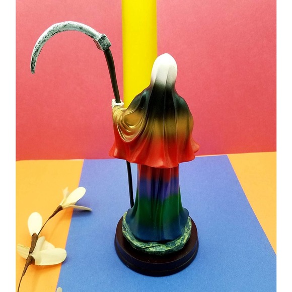Accents | Santa Muerte Statue 7 Colors Holy Death 8 Inch Statue | Poshmark